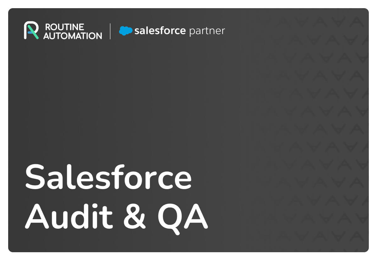 Salesforce Audit & QA | RA