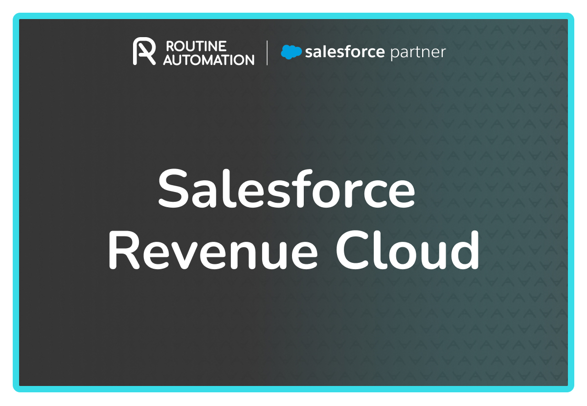 Salesforce Revenue Cloud Implementation Services | RA